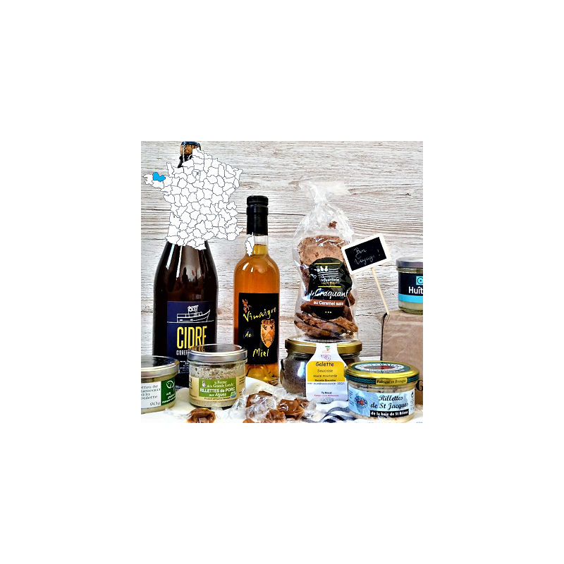 A delightful French food gift box from Brittany!