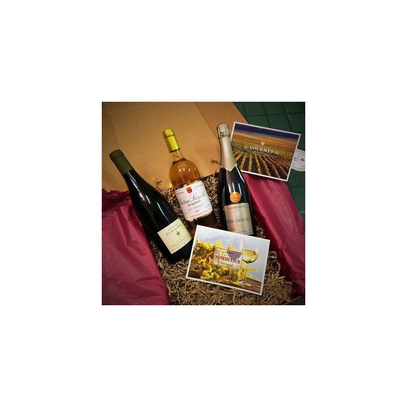 The wine gift hamper for French wine lovers