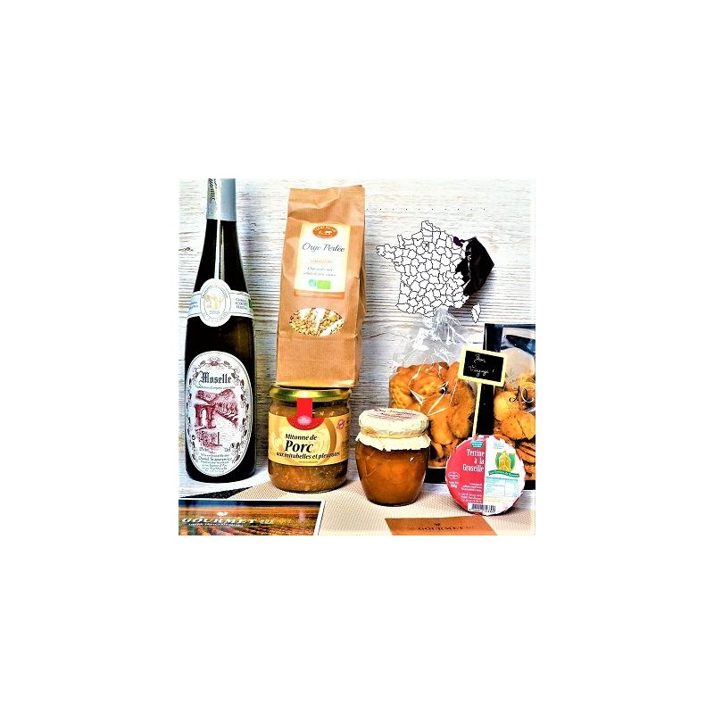 A delightful French food gift box from the Lorraine region!