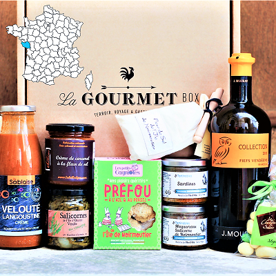 ABONNEMENTS à nos COFFRETS CADEAUX GOURMANDS du terroir